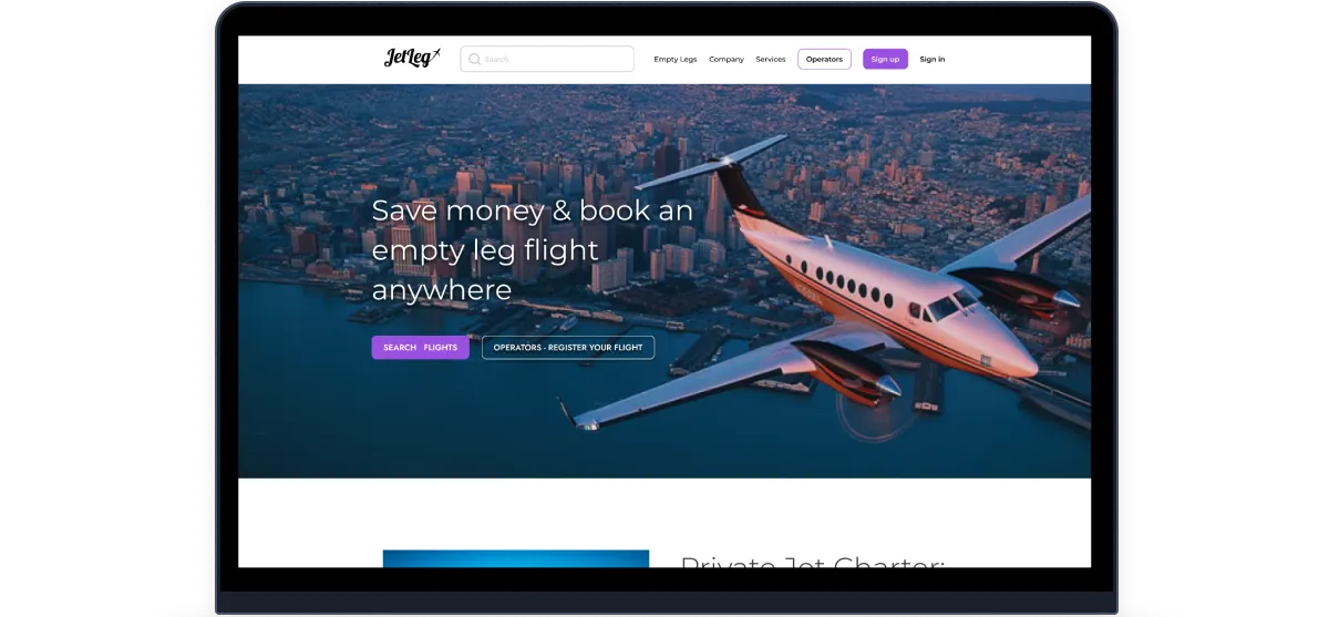 JetLeg - Case Study | Perpetual